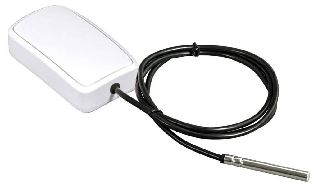 Wireless temperature logger with external probe - Bluetooth Low Energy ...