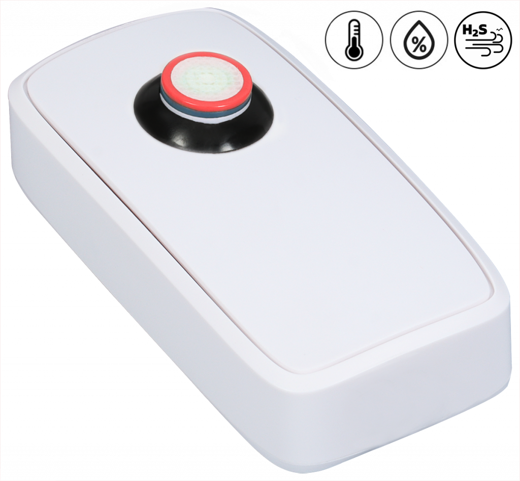 Wireless hydrogen sulfide (H2S) logger - Bluetooth Low Energy - Efento