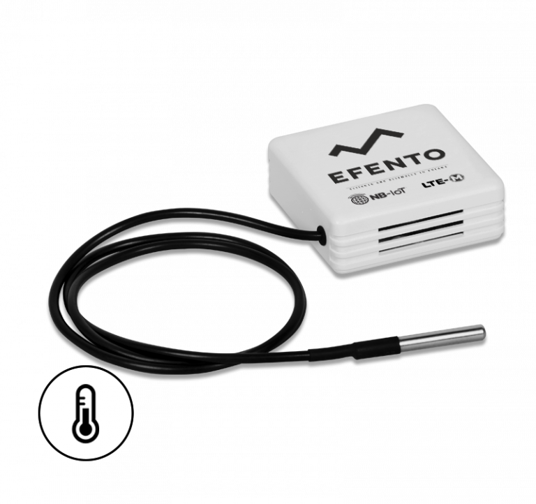 Wireless temperature logger with external probe - Bluetooth Low Energy ...